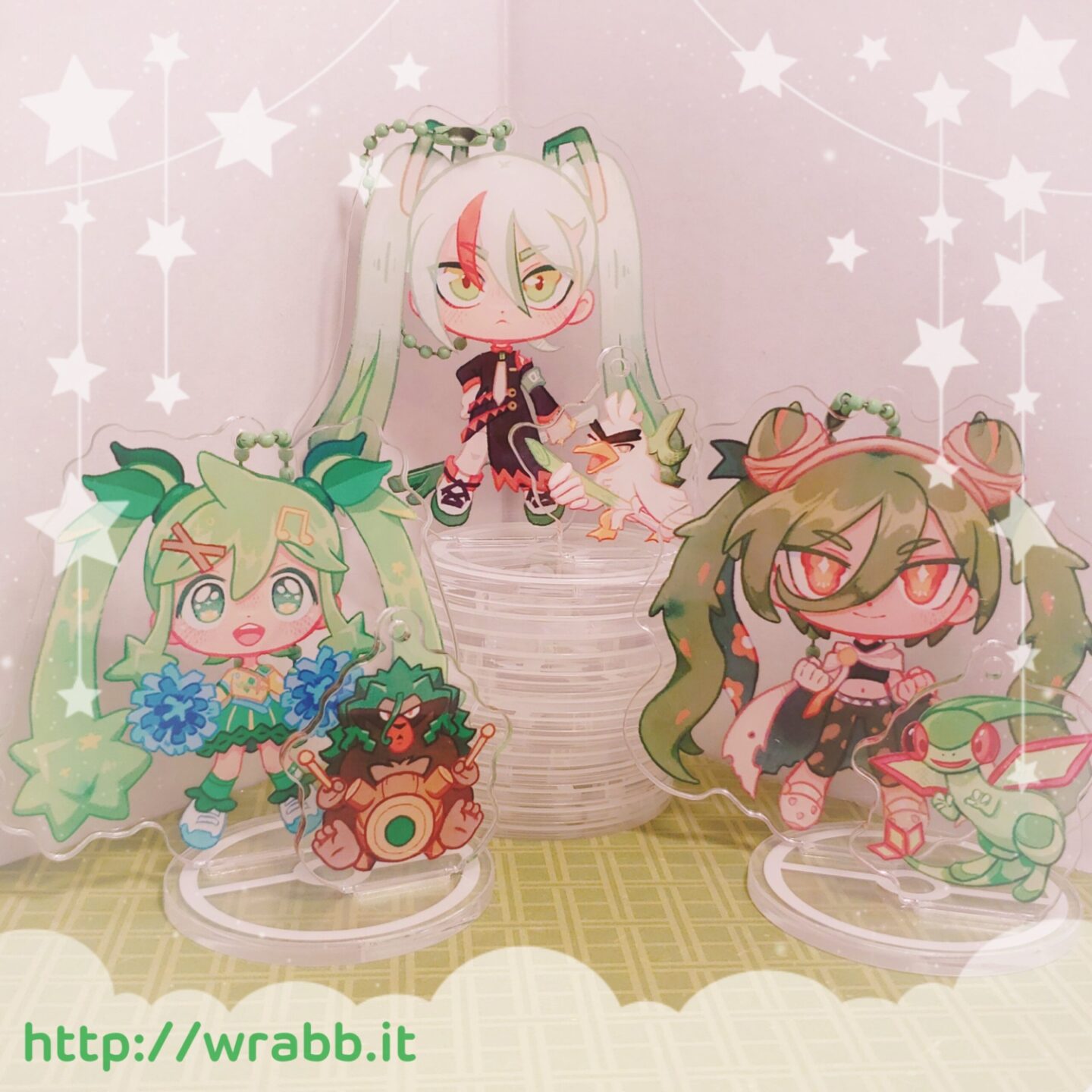 Project Voltage Miku Standee Sets – Wrabbit-Art
