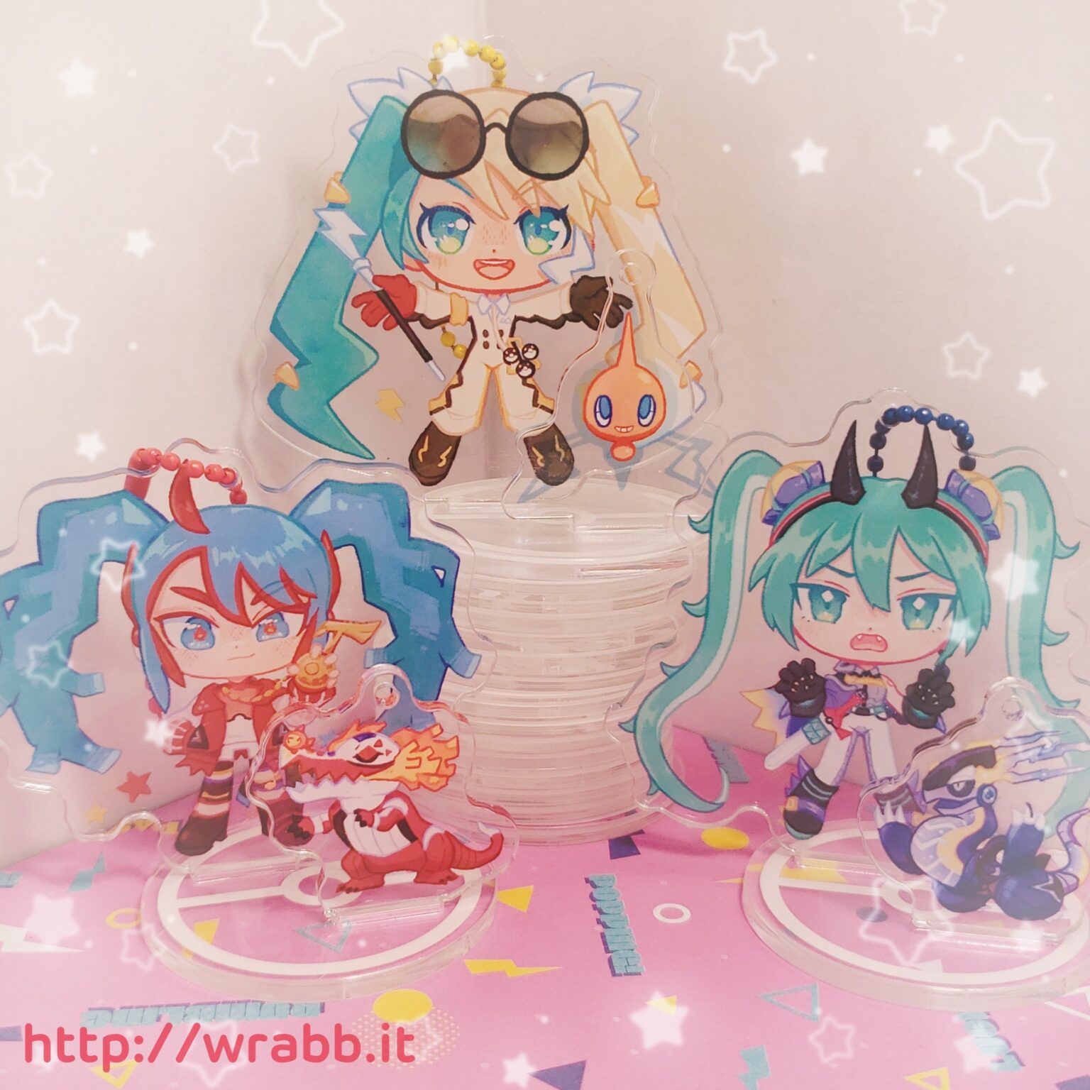 Project Voltage Miku Standee Sets – Wrabbit-Art