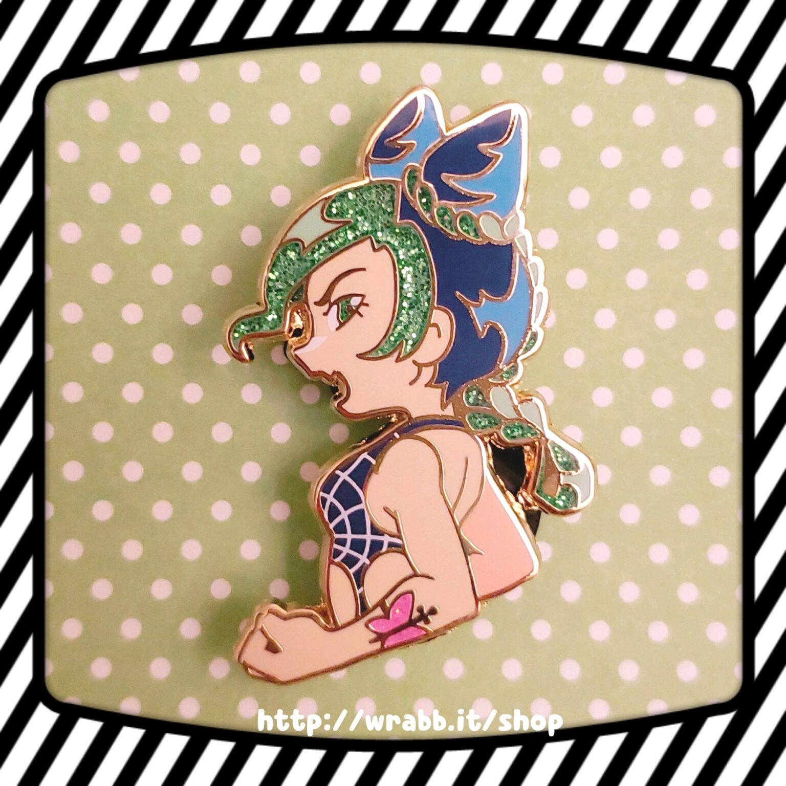 STARLINE: JJBA Enamel Pins – Part 6 – Wrabbit-Art