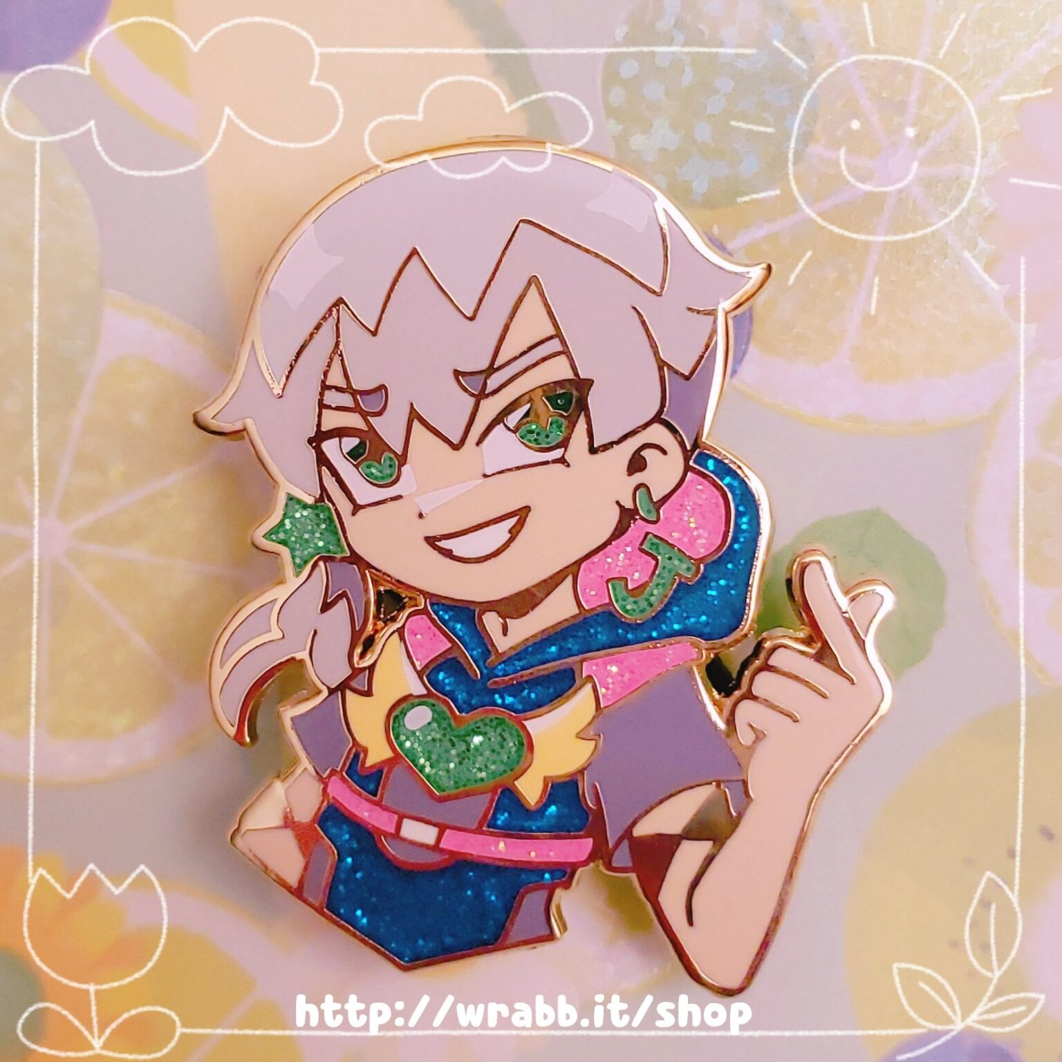 STARLINE: JJBA Enamel Pins – Part 9 – Wrabbit-Art